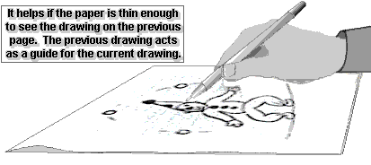 Drawings that Move Flip Books